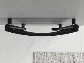 Mexen Bachus koupelnový radiátor 1200 x 500 mm, 619 W, černý - W109-1200-500-00-70