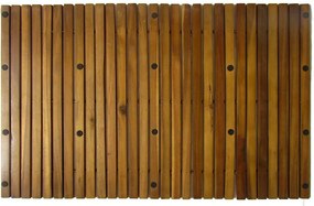 Koupelnová předložka 3 ks 80 x 50 cm akáciové dřevo 271769