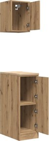 Garážové skříně 2 ks dub artisan kompozitní dřevo 3328295