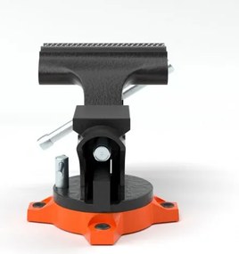 Stolní svěrák, šířka čelistí 11,4 cm, otevírání čelistí 8,4 cm