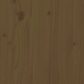 Příborník medově hnědý 70 x 35 x 80 cm masivní borové dřevo - Default Title