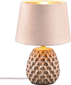 Béžová stolní lampa (výška 27 cm) Ariana – Reality