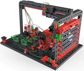 FISCHERTECHNIK Stavebnice E-Tronic / 16 programů / 340 dílů