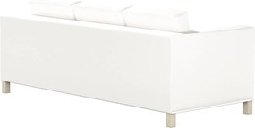 Potah na pohovku IKEA  Karlanda 3-místná nerozkládací, krátký barva bílá