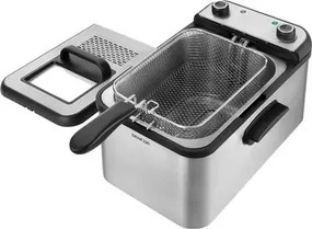 SENCOR SFR 7200SS stříbrná / Fritéza / 2200W / 3.2L / 130 - 190°C