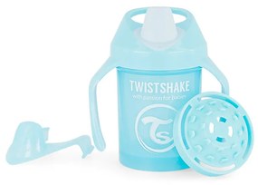 Twistshake Učící netekoucí hrnek 230 ml, modrá