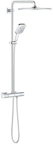 Grohe Rainshower SmartActive Cube - Sprchový set 310 s termostatem, 9,5 l/min, 3 proudy, chrom 26652000