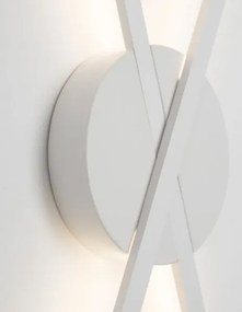 LED nástěnné svítidlo Reslin 24.5 bílé