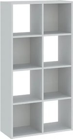 Regál Sinde 2x4, bílá