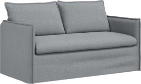 Set pohovek 2 ks Světle šedá Textil 3407567