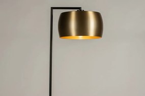 Stojací designová lampa Pallas Bond Gold