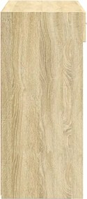 Příborník dub sonoma 80 x 42,5 x 93 cm kompozitní dřevo 3281478
