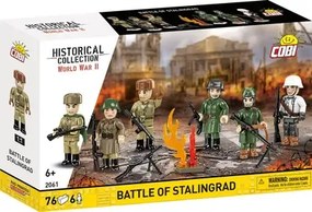 COBI 2061 Stavebnice Bitva u Stalingradu / 76 dílků / 6 figurek / od 6