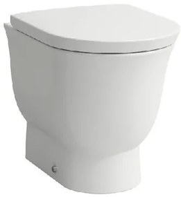 Laufen The New Classic - Stojící WC, zadní/spodní odpad, Rimless, matná bílá H8238517570001