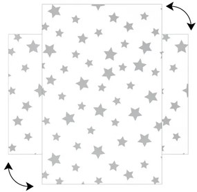 ALLboards magnetický fotoobraz bez rámu 90 x 60 cm - hvězdy