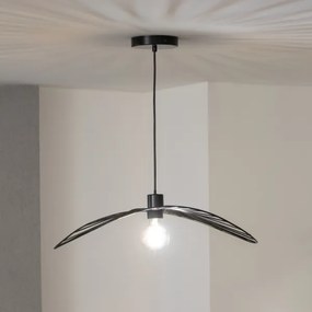 Brilagi - LED Lustr na lanku CERIA WIRE 1xE27/40W/230V 40x56 cm černá