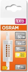 Osram LED Slim Line žárovka R7s / 7W / 806 lm / 2700 K