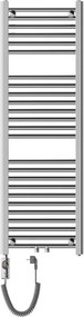 Mexen Mars, elektrické topné těleso 1200 x 400 mm, 300 W, chromová, W110-1200-400-2300-01