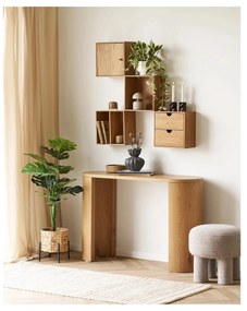 House Nordic Set 4 nástěnných polic TOWNSVILLE přírodní