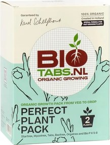 Hnojiva Biotabs Perfect Plant Pack – organický mix pro 2 rostliny