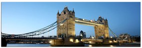 Obraz na plátně - Tower Bridge - panoráma 530A (105x35 cm)