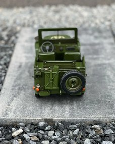 Plechový model - MB Armádní Jeep 2