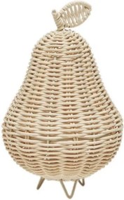 Dětské noční světlo v přírodní barvě ø 12 cm Pear – OYOY Mini