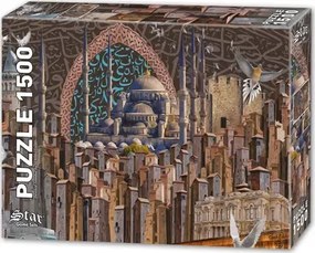 STAR Puzzle Věnováno Istanbulu / 1500 dílků / 85 x 60 cm