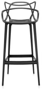 Masters stool 75 černá Kartell