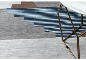 koberec ANTIKA 124 tek, moderní geometrický omyvatelný béžový / mod velikost 160x220 cm | krásné koberce cz
