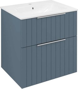 Sapho Cirasa - Umyvadlová skříňka Strip 59x64x46 cm, 2x zásuvka, siena CR601-4242S