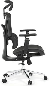Kancelářská židle, synchronní mechanismus, černá síťovina, KA-B2363 BK – Barva (vyberte): černá (78 x 68) cm Šedá