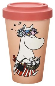 Cestovní hrnek Moominmamma oranžový 450ml, NordicBuddies Finsko
