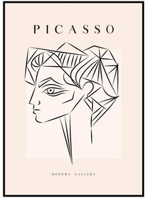 Pablo Picasso - Muž A4 (21 x 29,7 cm)