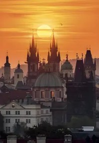 DINO Puzzle Praha Stověžatá / 500 dílků