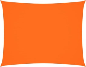 Stínicí plachta oxfordská látka obdélníková 3 x 6 m oranžová 135708