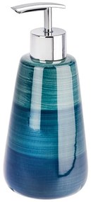 Petrolejově modrý dávkovač na mýdlo Wenko Pottery