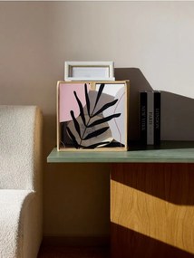 Sinsay - Skládací úložný box s rostlinným motivem - vícebarevná