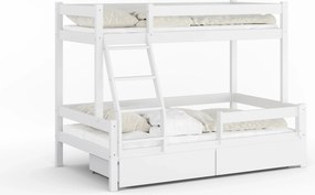 Rkids | Patrová postel Gardo 90/120x160 Bílá