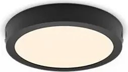 Philips Magneos černé / Přisazené LED svítidlo / kulaté / 21 cm / 12 W