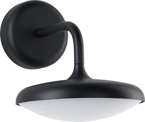 P 94758 LED venkovní nástěnné svítidlo Nostro IP44 kruhové 180x250mm 3000K 10W 230V antracit hliník - PAULMANN