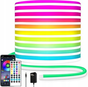 Led Pásek 20 M Neon Rgb 720LED Bluetooth Aplikace Dálkový Ovladač Sada IP65