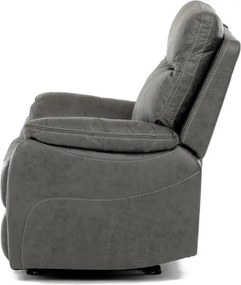 Polohovací křeslo šedé TV-4092 GREY3