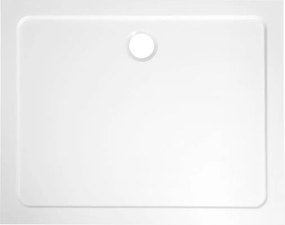 Aqualine Aqualine, TECMI sprchová vanička z litého mramoru 120x90x3 cm, PQ12090