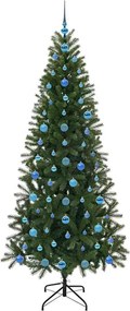 Umělý vánoční stromeček Zelená 210 cm PE a PVC 3397374