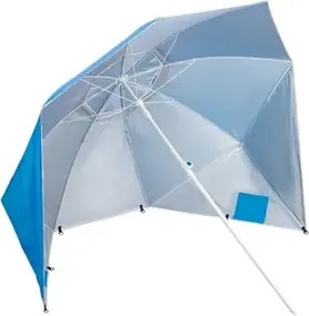 NILS Camp NC7822 XL 190 cm modrý / Slunečník / Průměr: 190 cm / Výška: