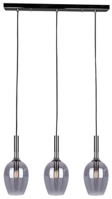 Lustr na lanku LUGANO 3xE14/40W/230V šedá
