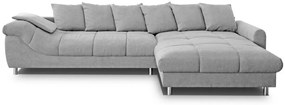 Casarredo - Komfort nábytek Rohová sedací souprava BORMIO,výběr látek SK3 | potah: matt velvet 79,Umístění rohu: roh na levé straně