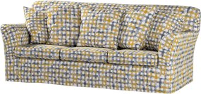 Potah na pohovku IKEA  Tomelilla 3-místná nerozkládací barva modrá látka pletený vzor, vzorované