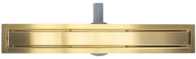 Rea Neox Pro, odtokový sprchový žlab 70cm, zlatá matná, REA-G2702